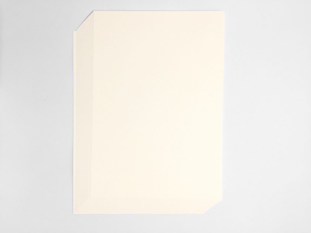 50 Pack Ivory Inserts 120gsm for 5 x 7 Cards - Envelopes4You