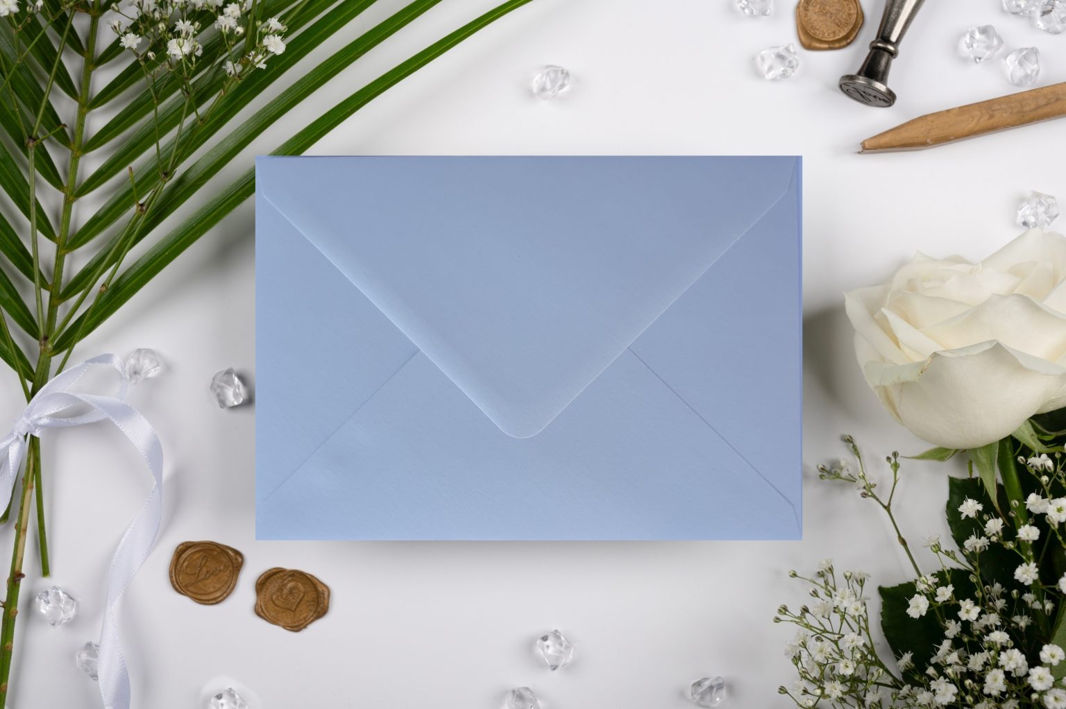 C6 114 x 162mm Stardream Crystal White Pearlescent Envelopes 120gsm for ...