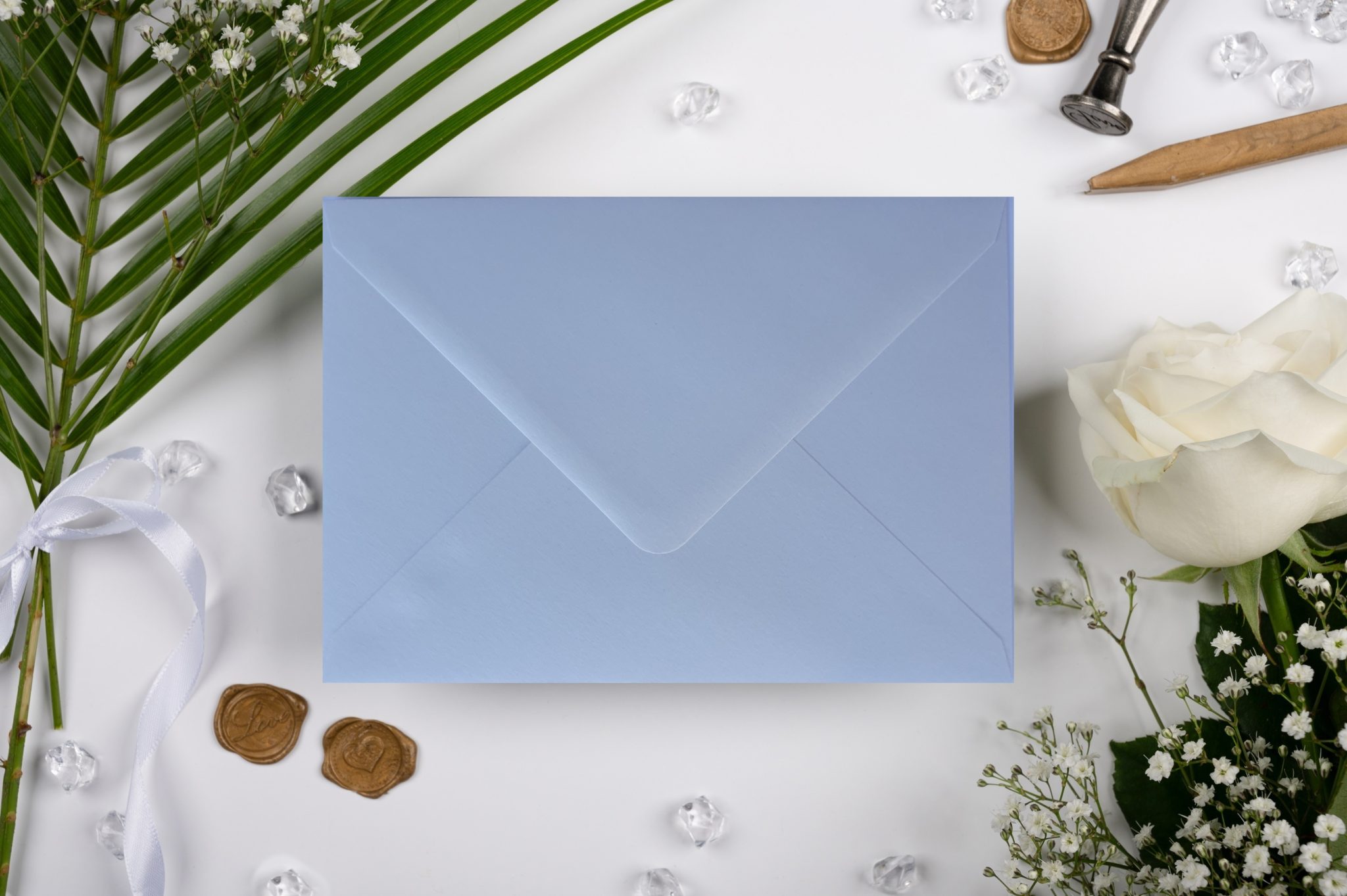 C6 114 x 162mm Stardream Crystal White Pearlescent Envelopes 120gsm for ...